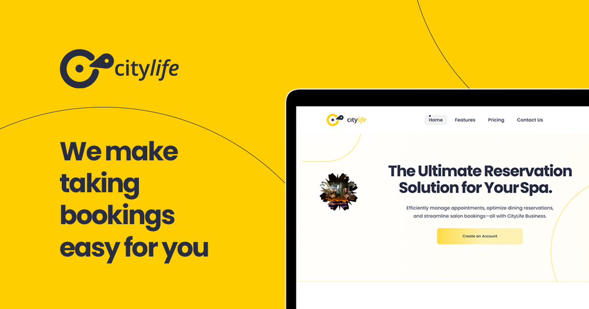 Modern Reservation and Booking Management System | CityLife